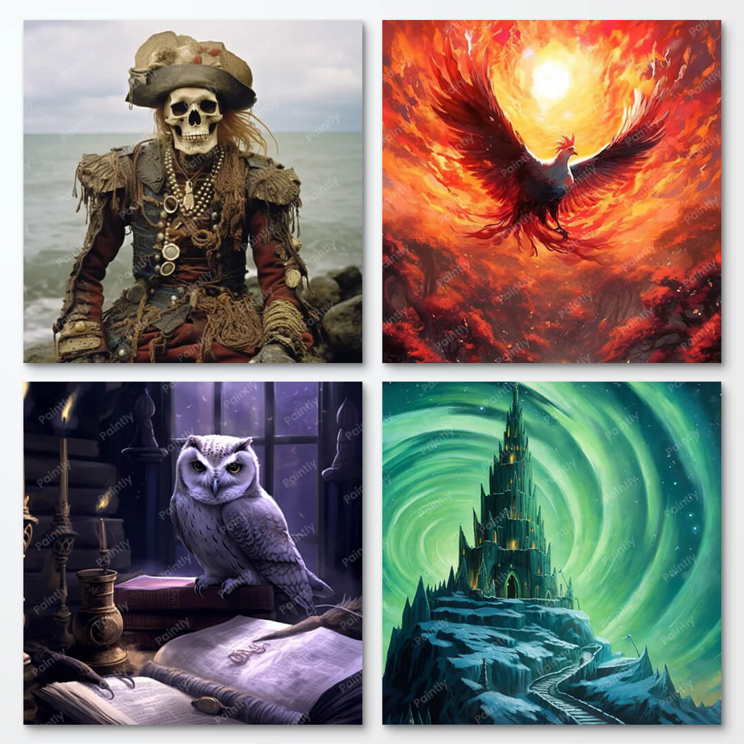 Fantasy Bundle I (4 Designs) – Paintly Kits