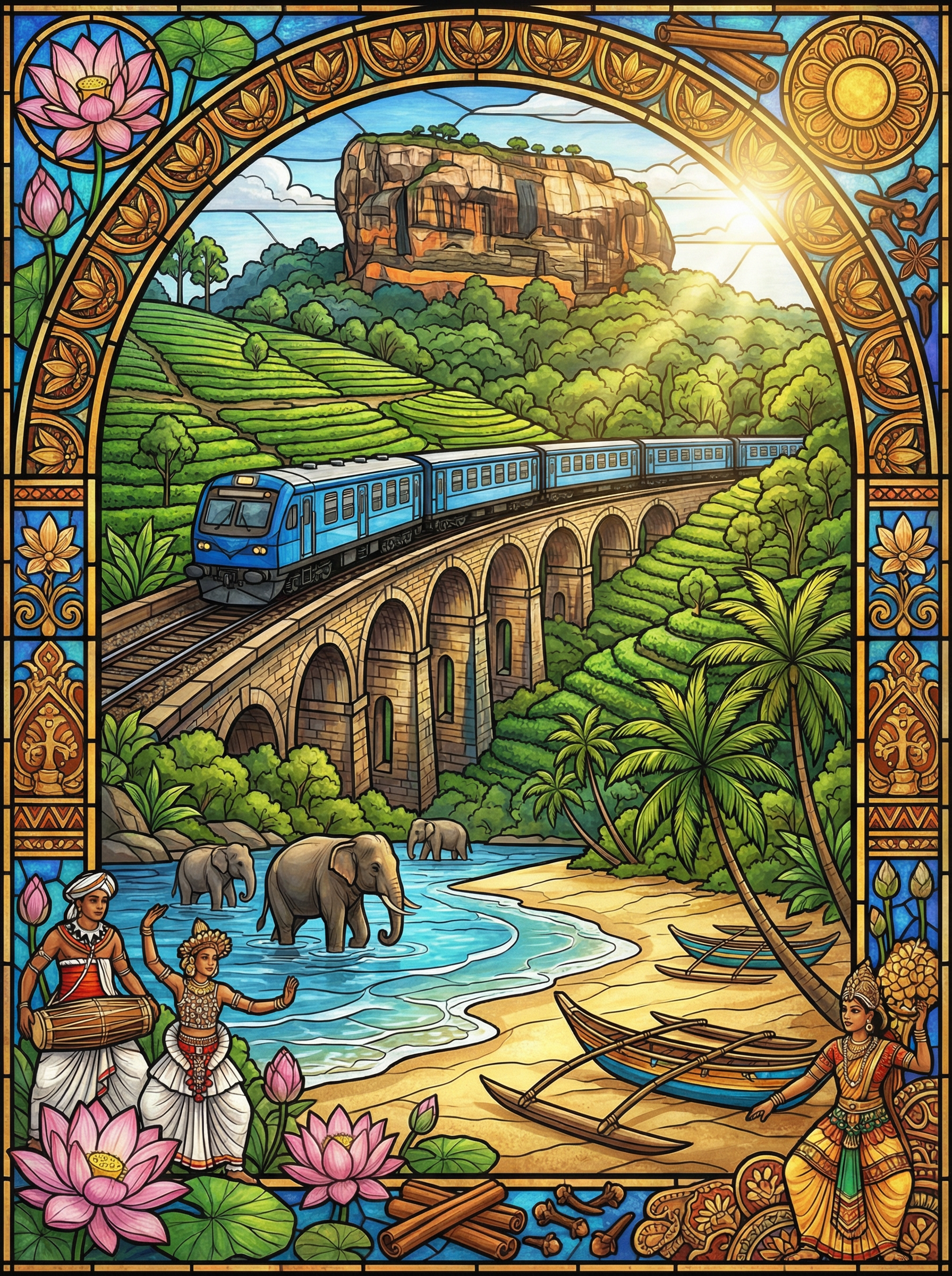 Sigiriya Journey Vista – Paintly Kits