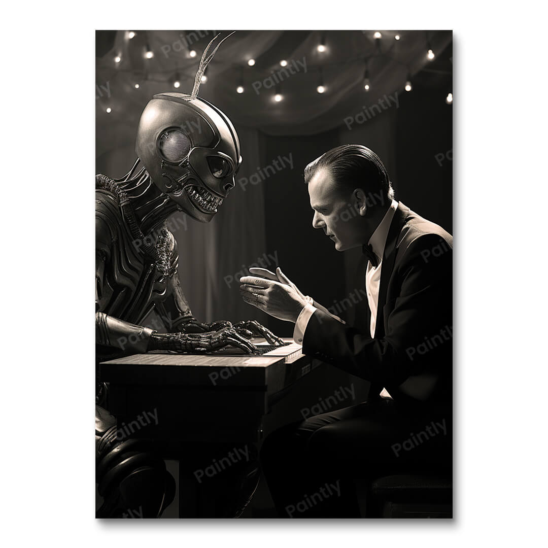 extraterrestrial-duets-wall-art – Paintly Kits