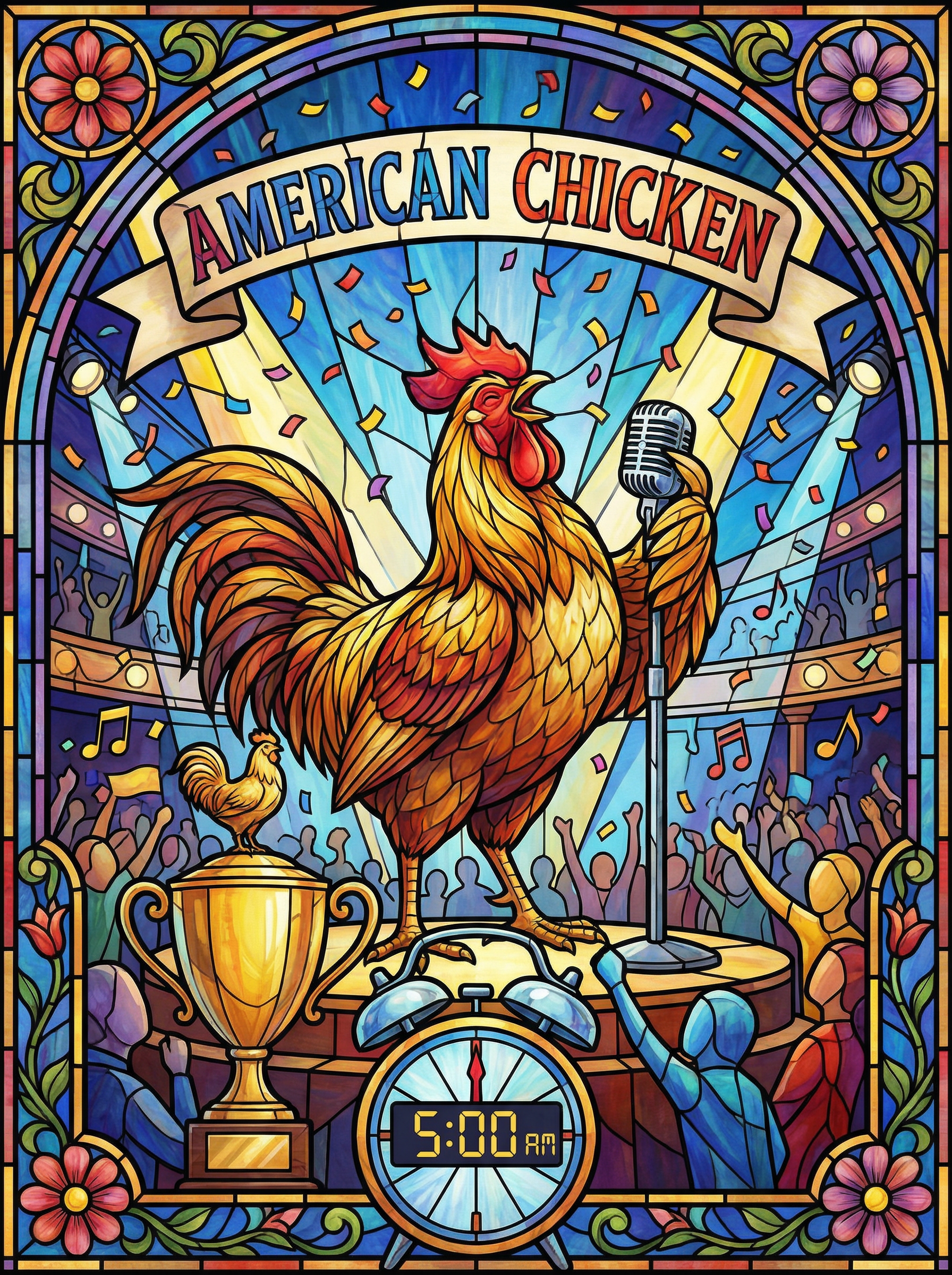 American Chicken Idol (Diamond Painting) – Paintly Kits
