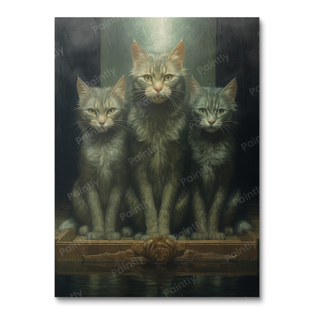 Cat Reflections – Paintly Kits