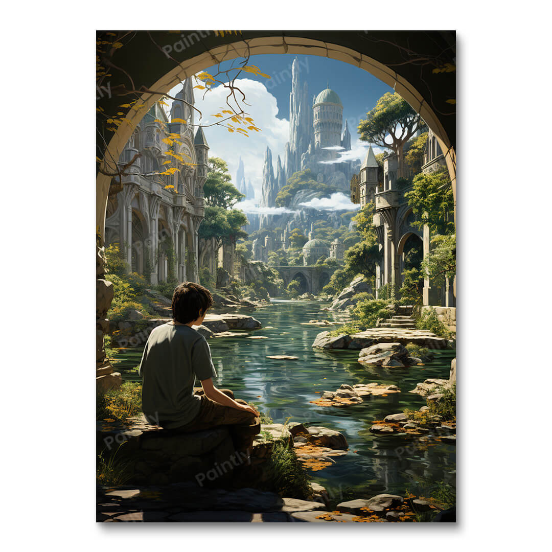 cartoonish-curtain-wall-art – Paintly Kits