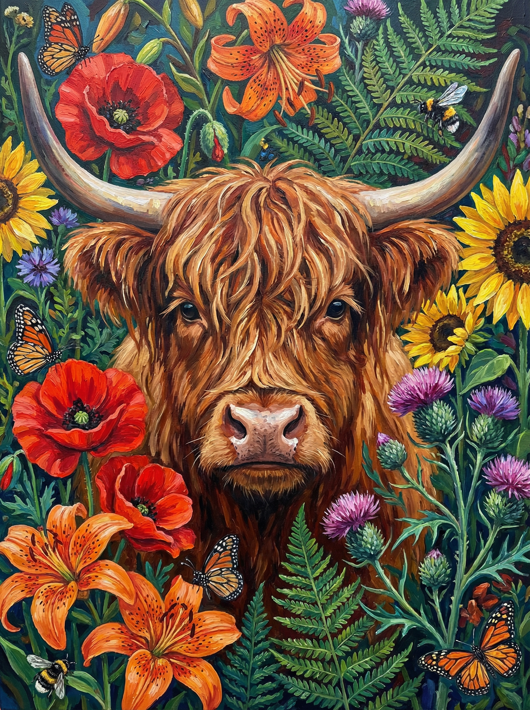 Highland Bloom Guardian (120 Colors) – Paintly Kits