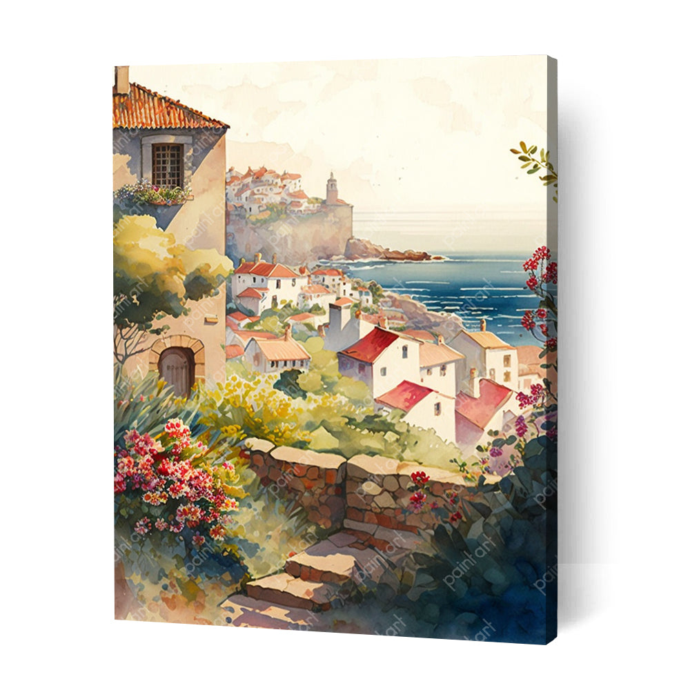 When in Spain II Paint by Numbers – Paintly Kits