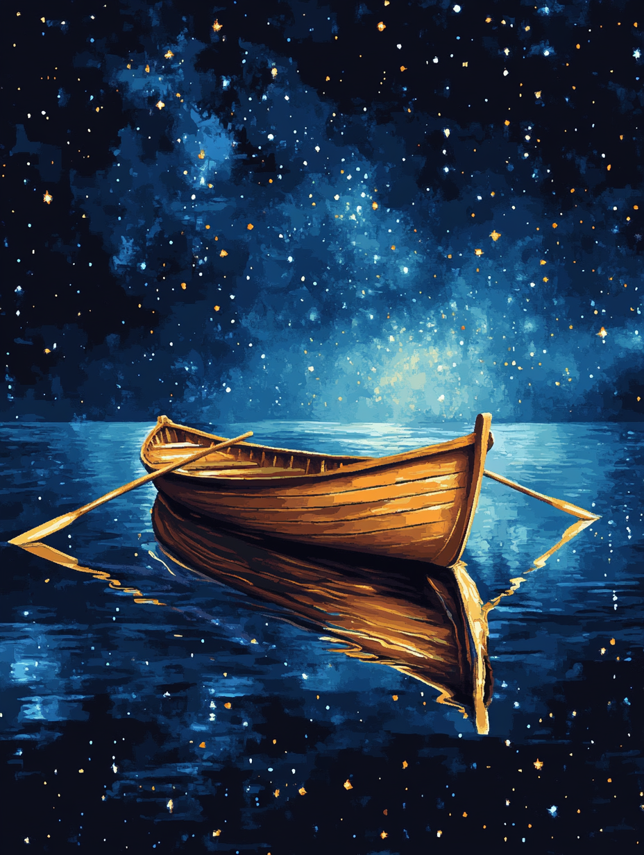 Boat under the Stars – Paintly Kits