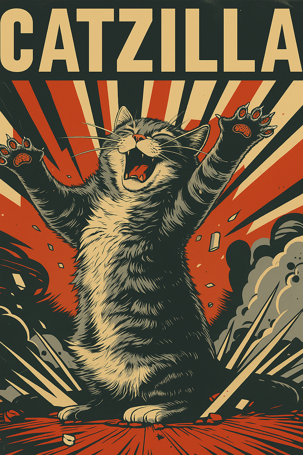 Catzilla – Paintly Kits